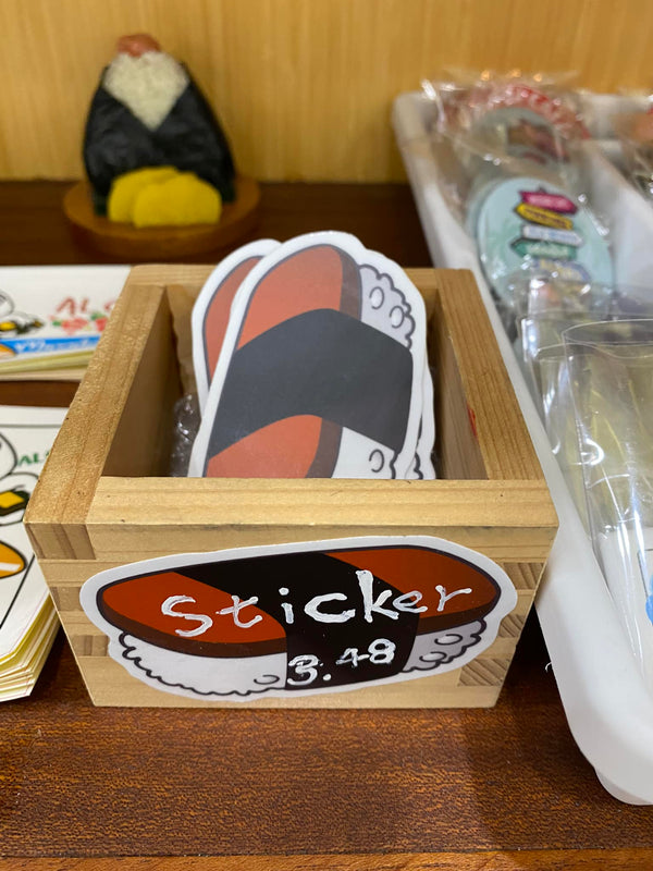 Sticker "Original Teriyaki Musubi" - MUSUBI CAFE IYASUME®